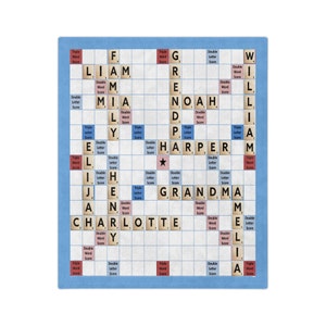 Scrabble Quilt Pattern - Etsy Canada