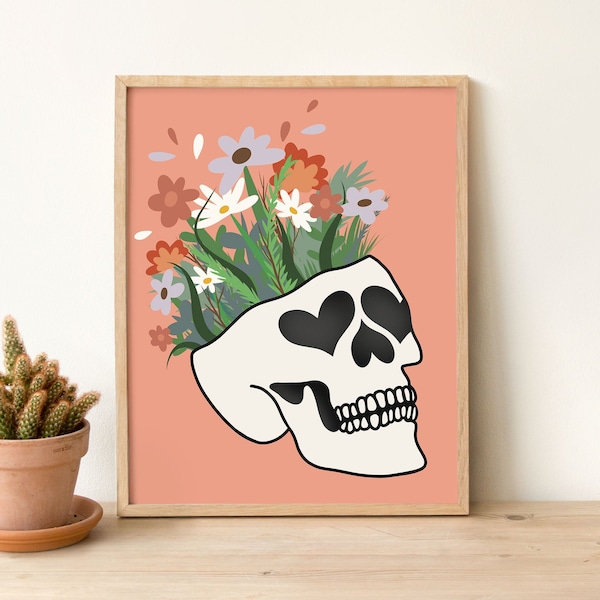 Sugar Skull Poster - Etsy