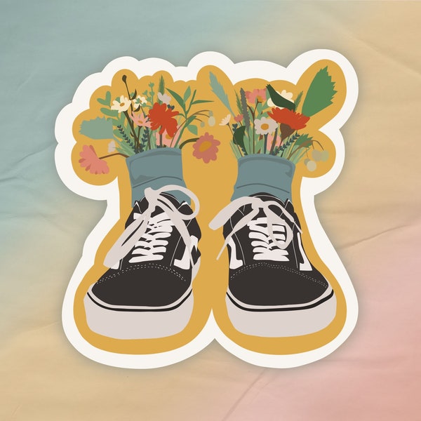 Vans Shoe Sticker - Etsy