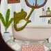 Bathing Frog Burrow Home Baby Nursery Art Print 8”x10” Art Print. Baby ...