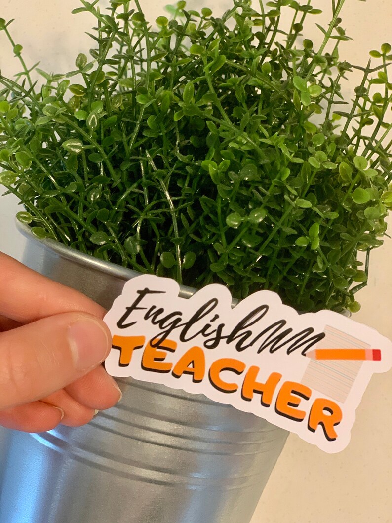 Subject Specific Sticker L Math Teacher L Science Teacher L | Etsy