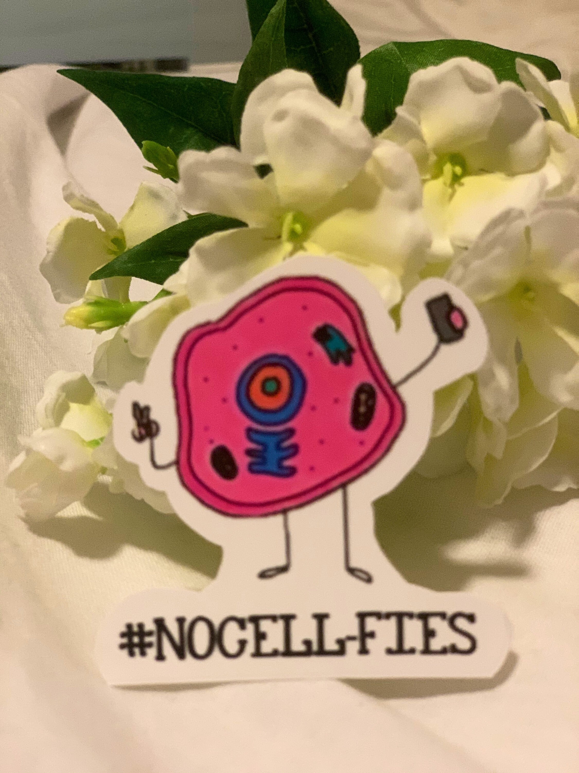 NOCELLFIES Sticker l Science Sticker l Teacher Sticker l | Etsy