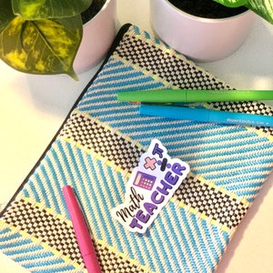 Subject Specific Sticker L Math Teacher L Science Teacher L History ...