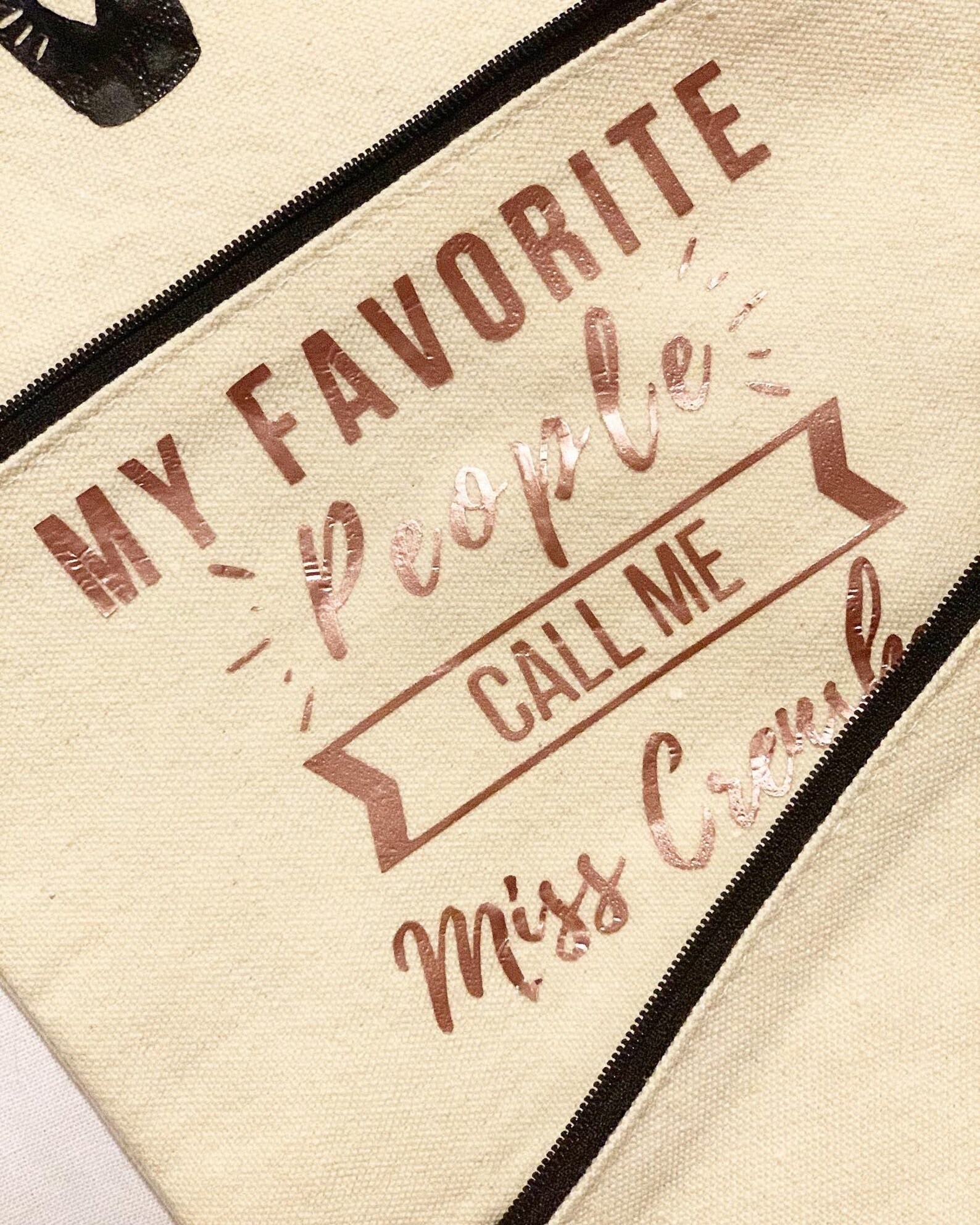 My Favorite People Bag L Teacher Pencil Bag L Pencil Pouch L ...