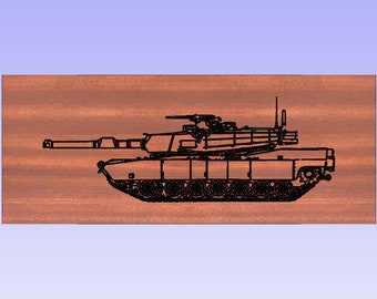 M1 Abrams Tank Svg | Etsy