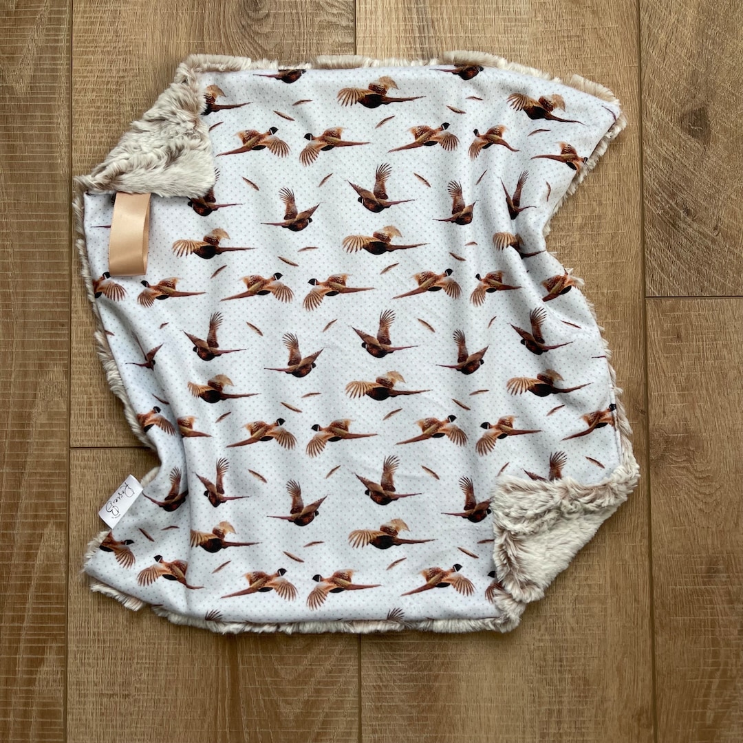 Flying Pheasant Lovey; Bird Lovey; Animal Lovey; Neutral Baby Lovey ...