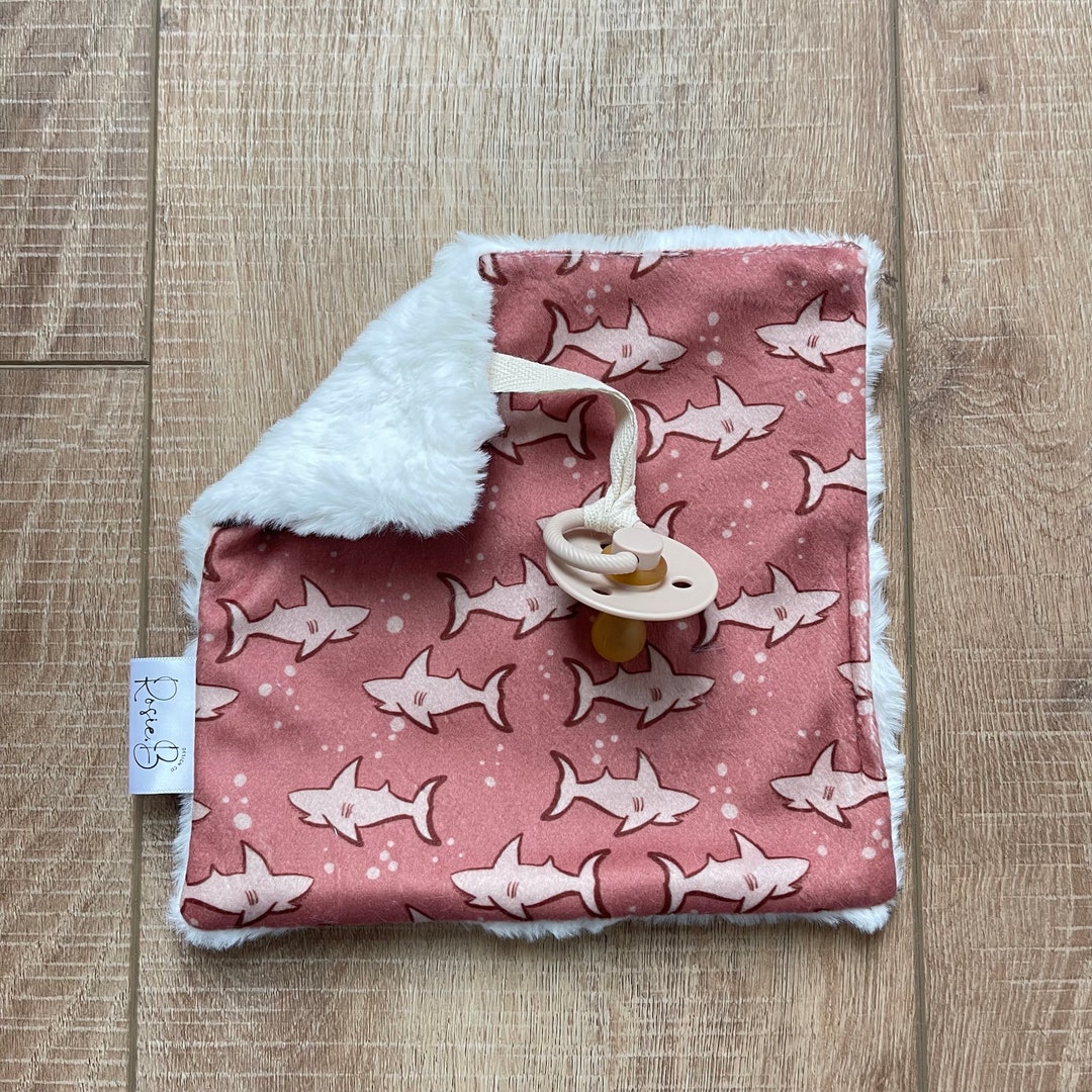 Neutral Baby Shark Baby Blanket; Minky Lovey; Boho Nursery; Sports ...