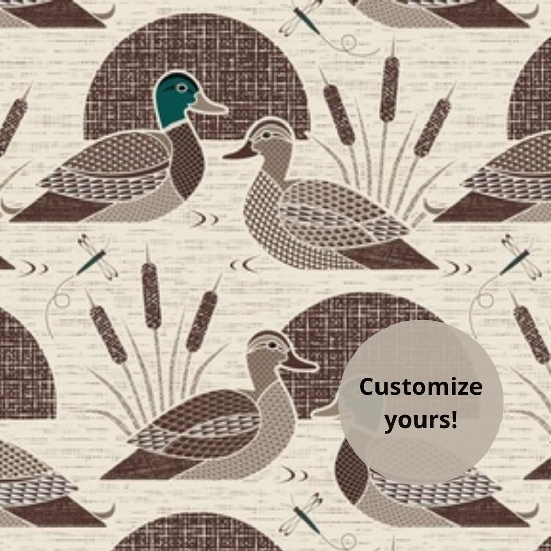 Boho Mallard Duck Blanket Duck Lovey Animal Lovey Blanket Neutral Baby ...