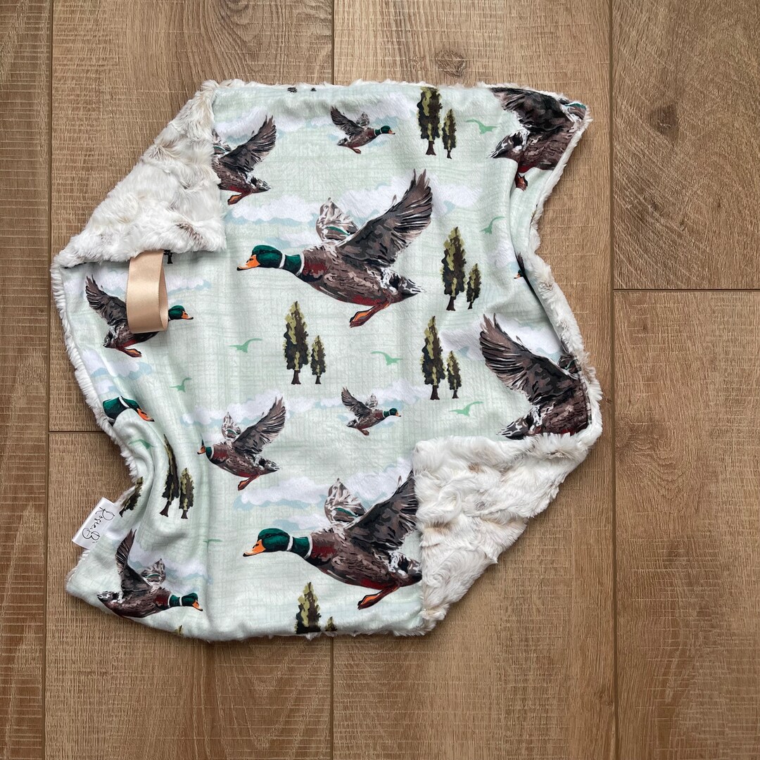 Flying Mallard Duck Lovey Duck Lovey Animal Lovey Plaid Lovey Baby ...
