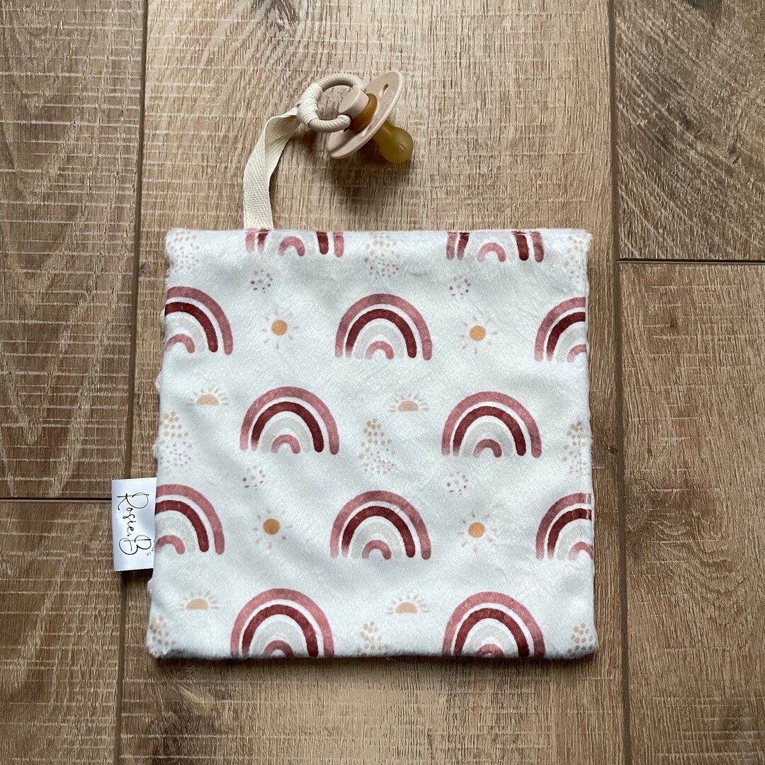 Rainbow and Sun Paci Pal Binky Holder Binky Clip Paci Mini - Etsy