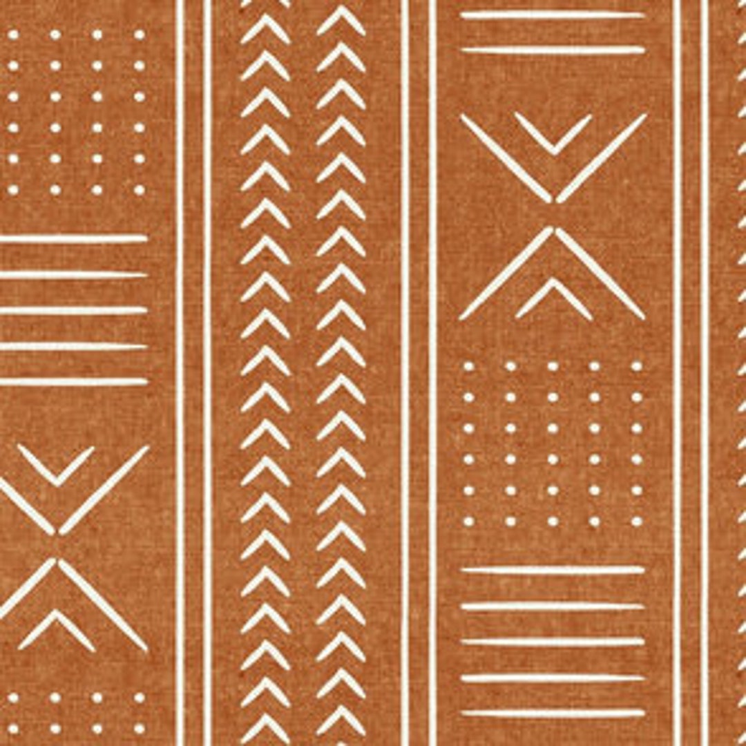 Copper Aztec Baby Blanket Minky Baby Lovey Boho Nursery - Etsy