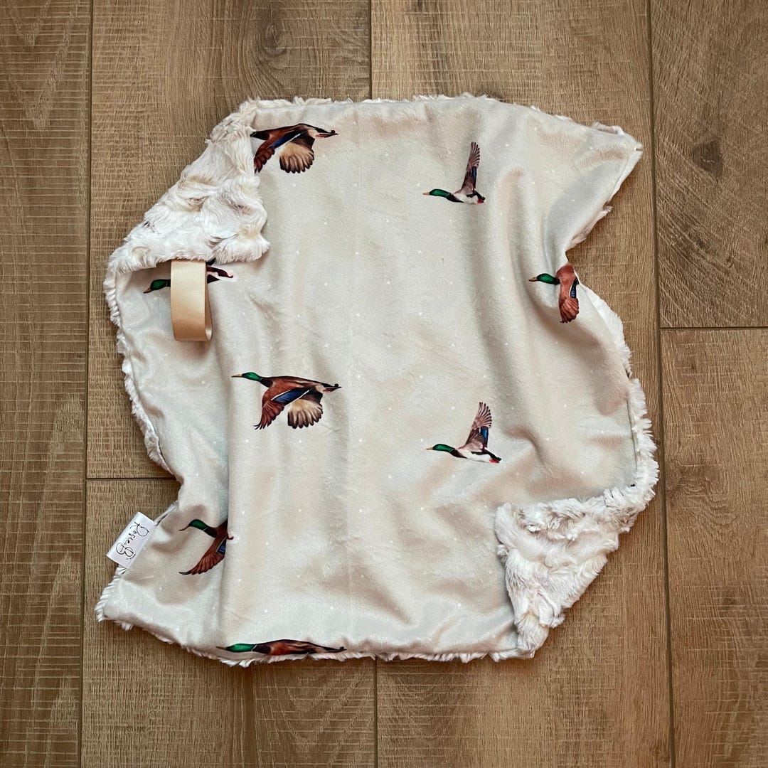 Flying Mallard Duck Lovey; Duck Lovey; Animal Lovey; Neutral Baby Lovey ...