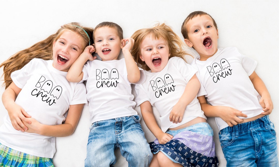 Boo Crew Shirts/halloween Kid Shirt/cousin Crew Shirt/fall Kids Shirt ...