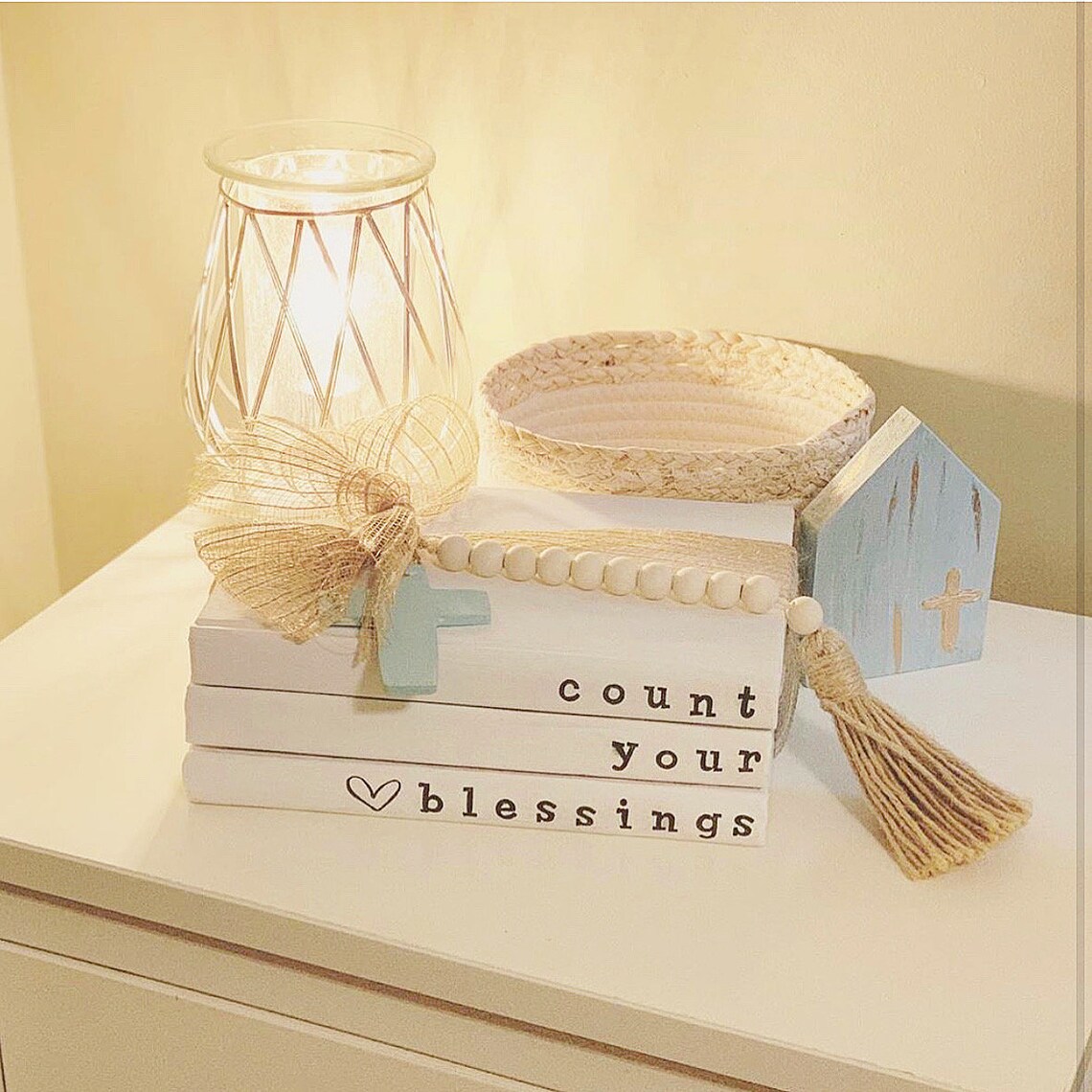 Personalized Farmhouse Books Customized Books Stamped Books - Etsy