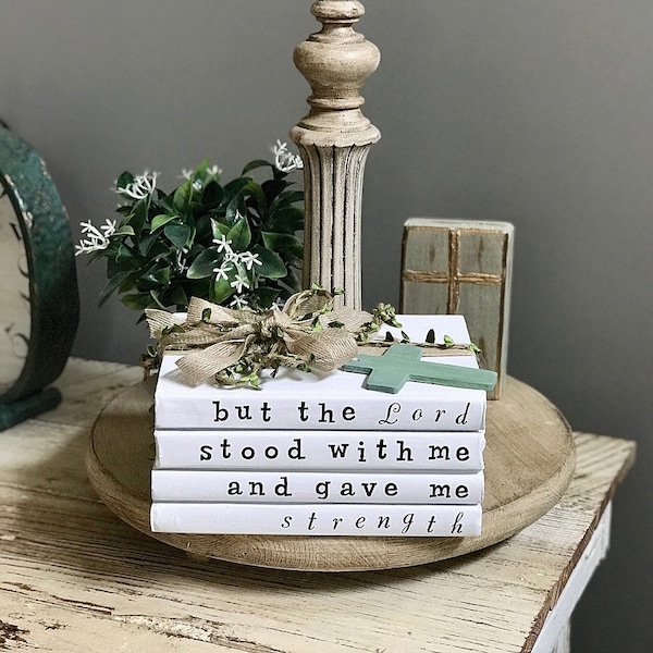 Stamped Book Stack - Etsy