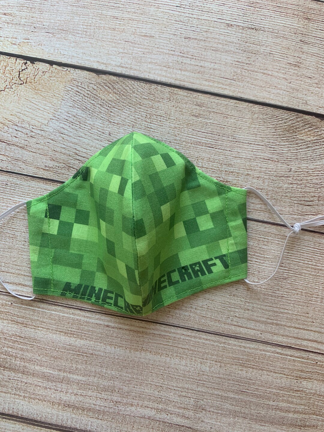 Mindcraft Face Mask. Double Layer Cotton With Filter Pocket - Etsy