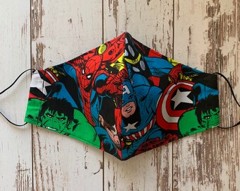 Avengers Face Mask - Etsy