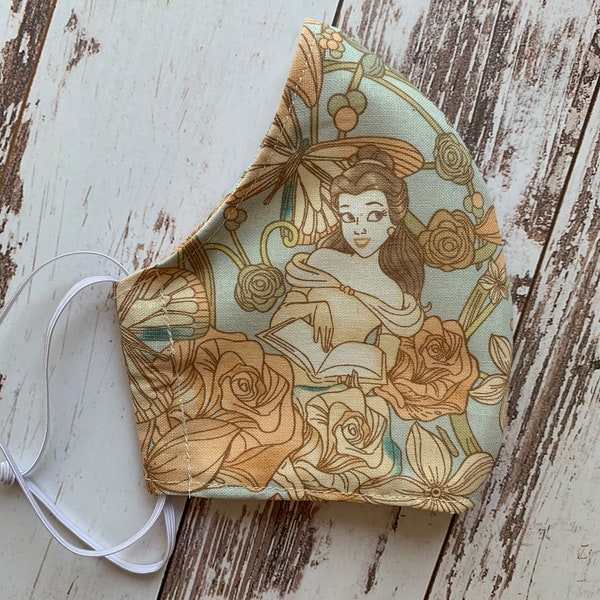 Beauty and the Beast Mask (Just for you!) - Etsy