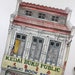 Malaysian Storefront Watercolour and Ink Painting Detailed - Etsy UK