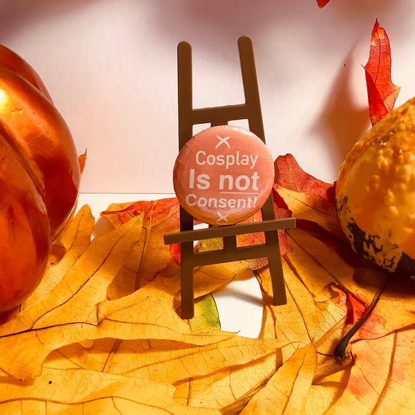 Cosplay Consent Button - Etsy