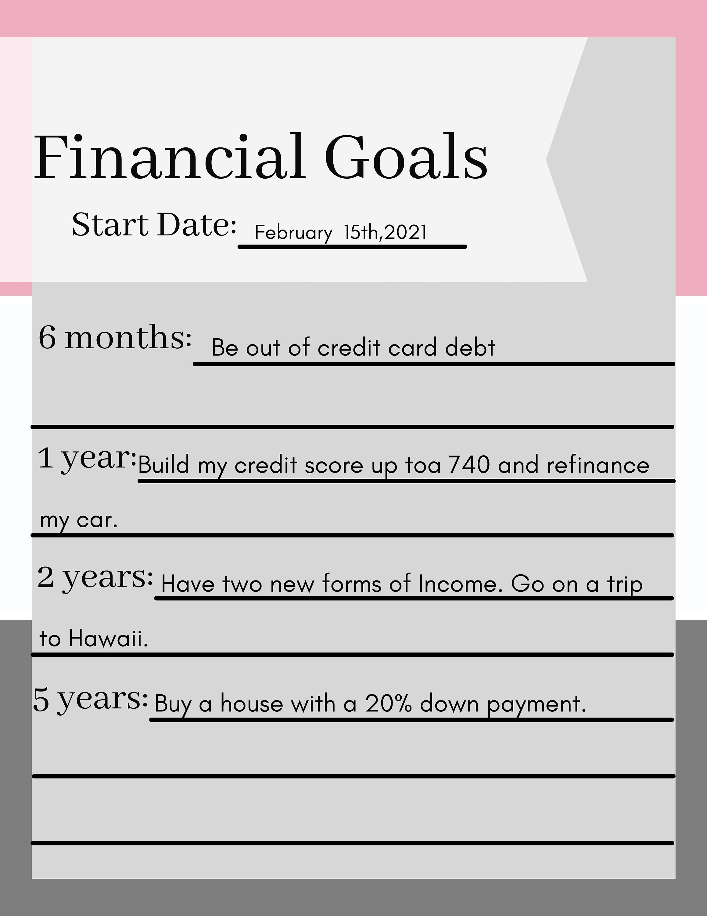 Short Term And Long Term Financial Goals Printable Etsy short-term-and-long-term-financial-goals-printable-etsy