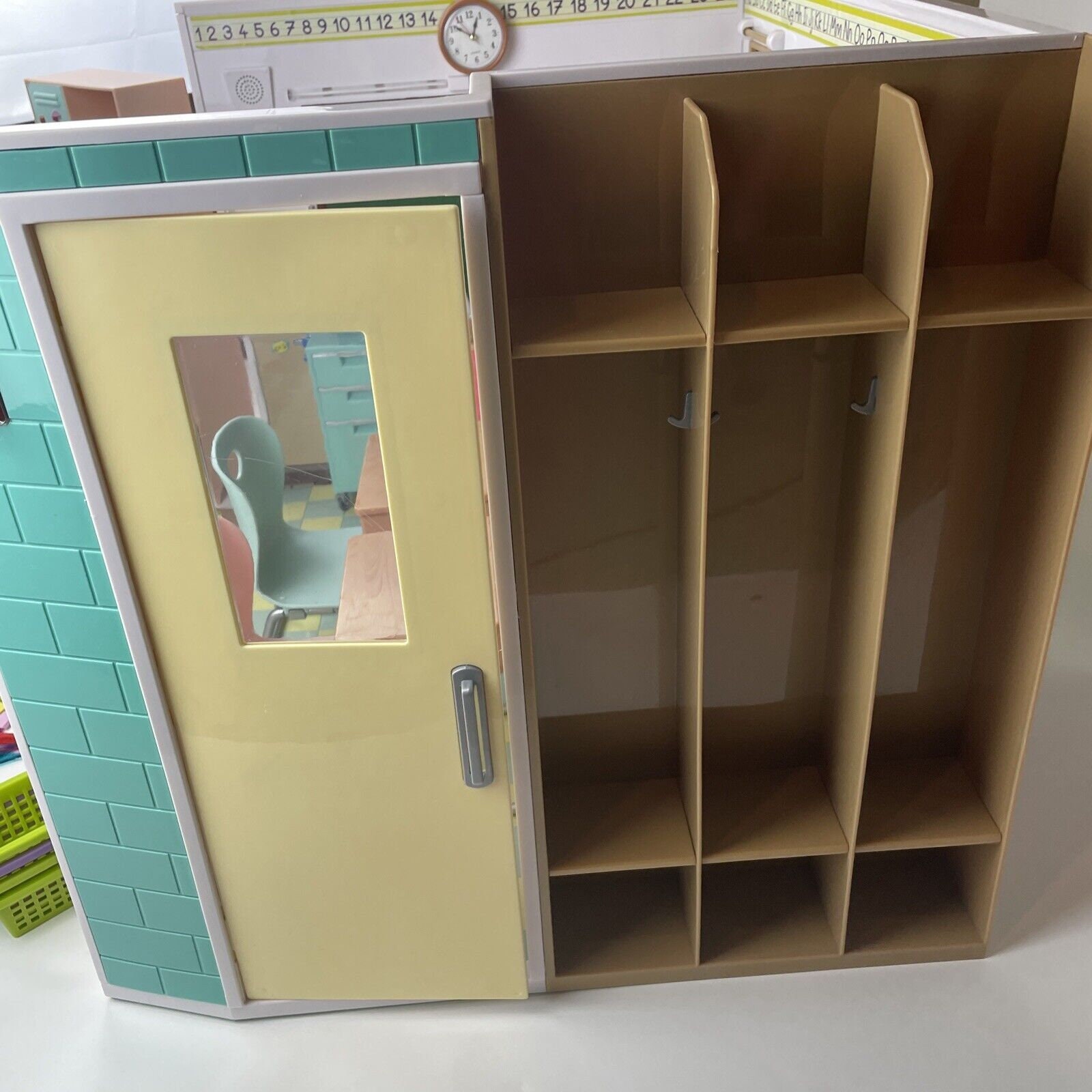 New Our Generation Awesome Academy School Room With Lockers and ...