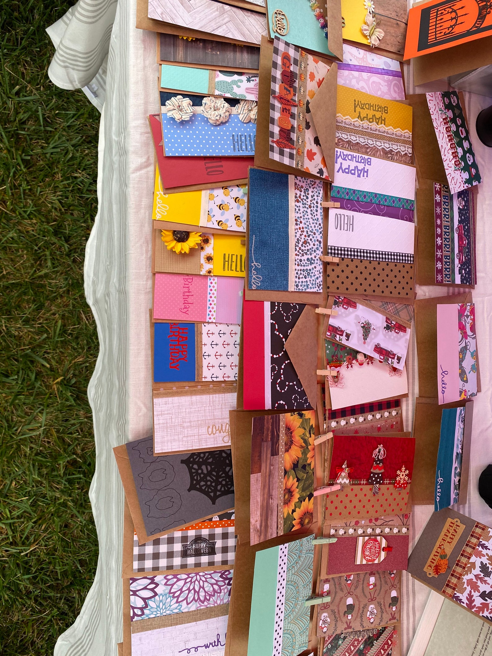 Custom Handmade Greeting Cards - Etsy