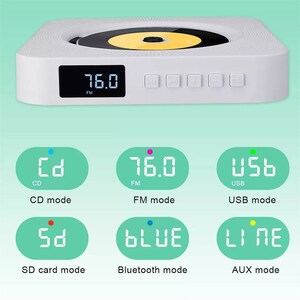 Portable CD Player Discman Walkman Modern Stereo Music Player - Etsy UK