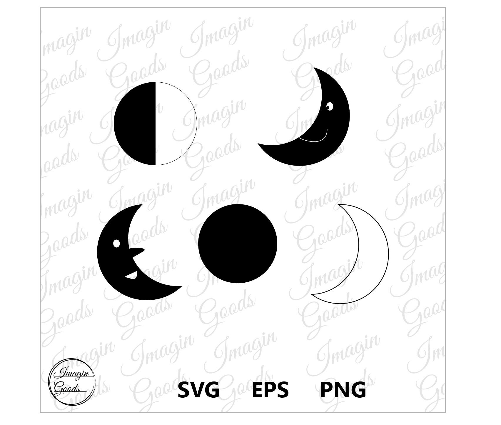 Sky Svg Bundle , Sky Png,sky Eps ,sun Stars Moon Clouds Svg, Png, Eps ...