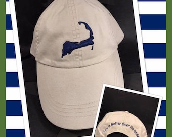 Cape Cod Embroidered Hat, Baseball Cap, Cap, Dad Hat, Mom Cap, Wildlife ...
