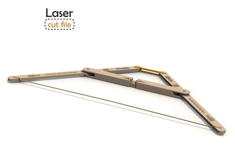 Rubber Bow - Laser Cut File - Elegant Look, Svg Dxf Ai Pdf, 3, 4 Mm - 1 ...