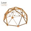 Laser-cut Geodesic Dome Model (truncated Icosahedron) Digital FILE With ...