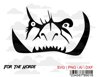 For the Horde Svg - Etsy