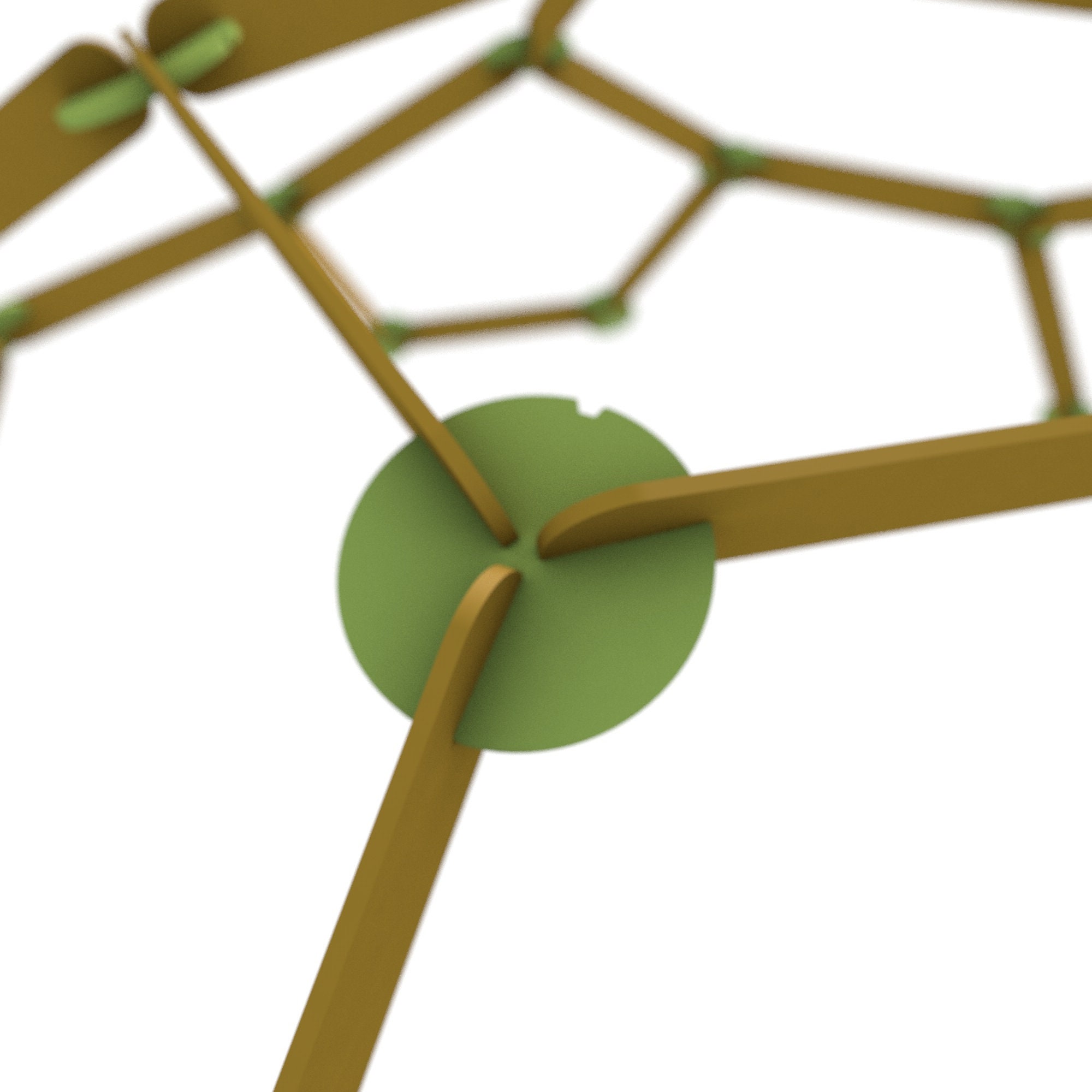 Laser-cut Geodesic Dome Model (truncated Icosahedron) Digital FILE With ...