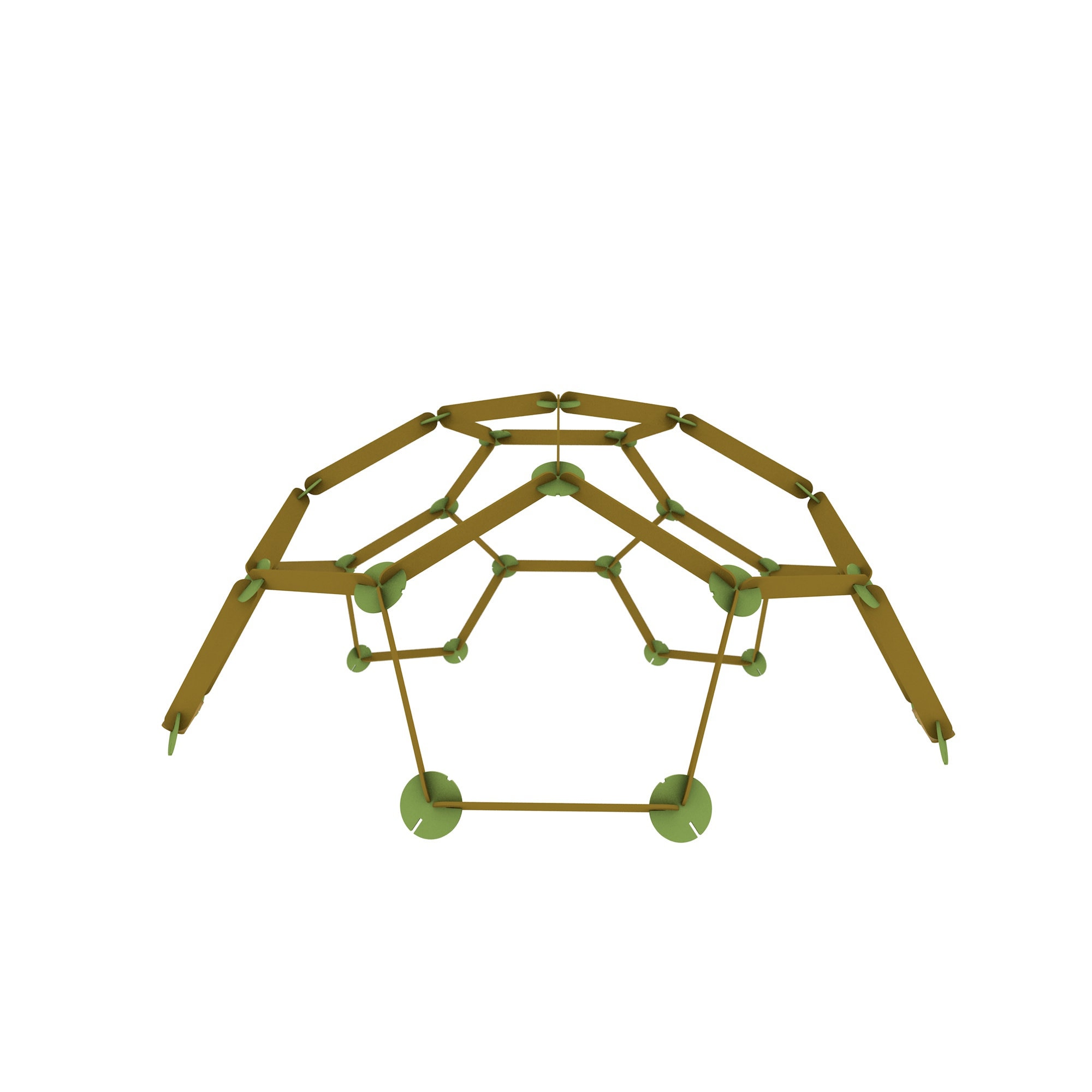 Laser-cut Geodesic Dome Model (truncated Icosahedron) Digital FILE With ...