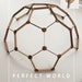 Laser-cut Geodesic Dome Model (truncated Icosahedron) Digital FILE With ...