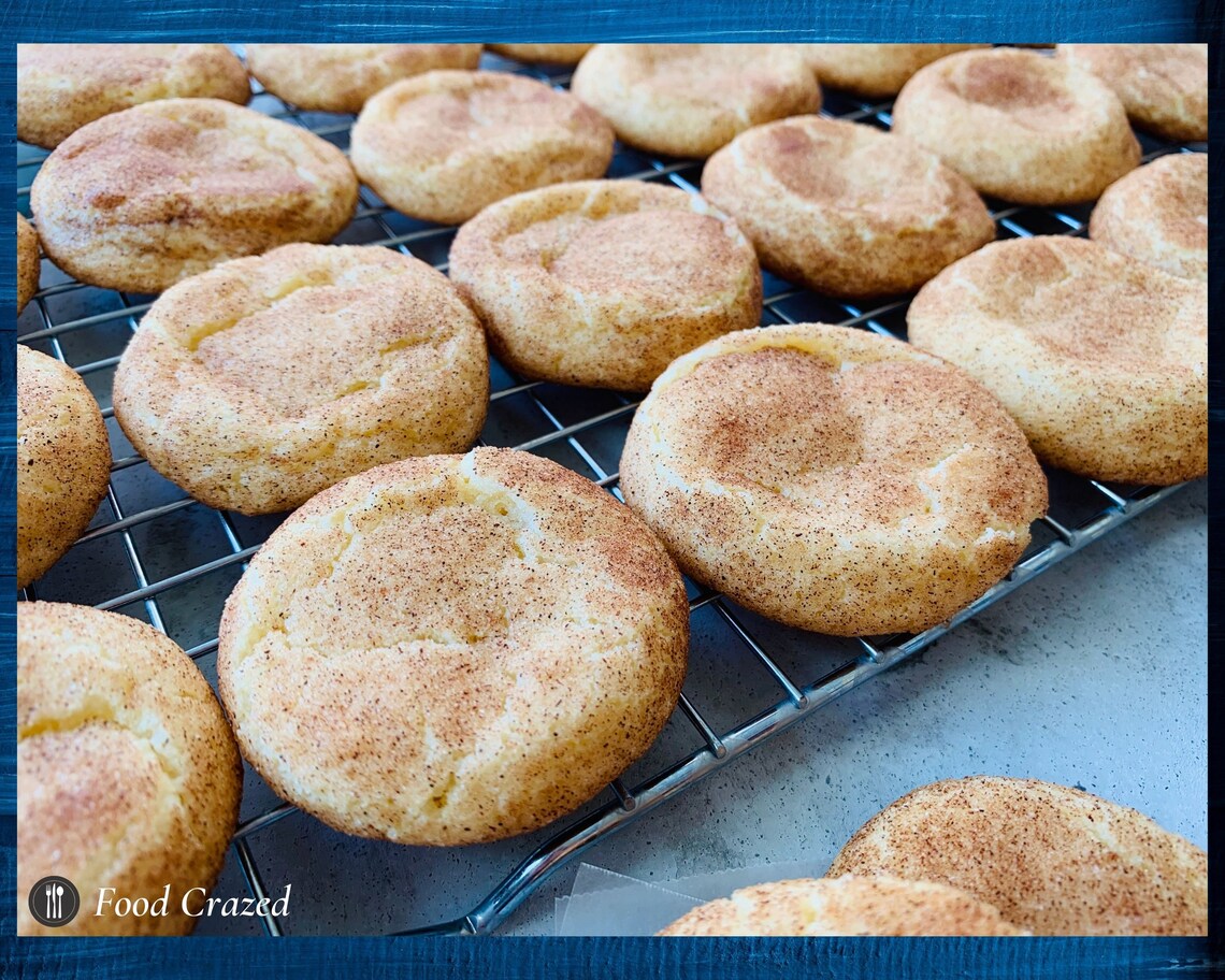 Food Crazed Recipe Snickerdoodle Cookies Instant Download - Etsy