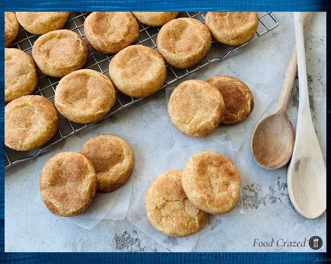Food Crazed Recipe Snickerdoodle Cookies Instant Download - Etsy