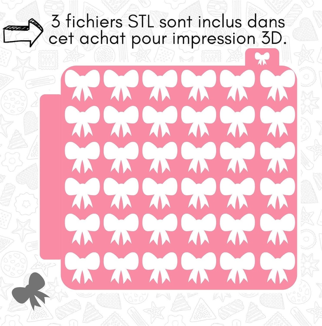 Digital Download - Stencil / Stencil for Sprinkle or Royal Icing CURLS ...