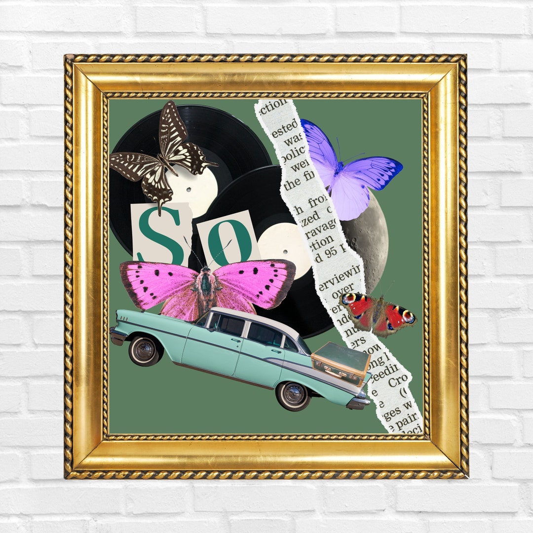 Digital Print Collage - Etsy