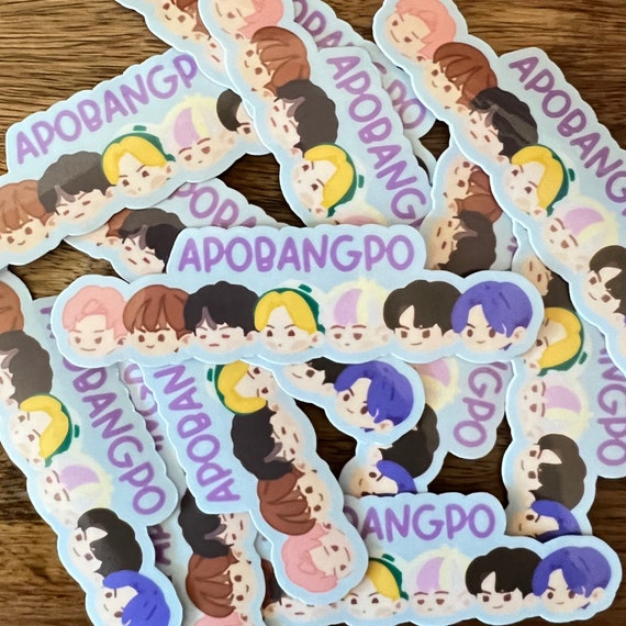 Seom Head Stickers BTS Apobangpo Forever Bangtan - Etsy