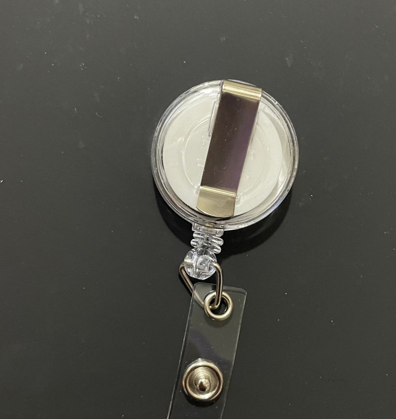 Wash Your Hands White Letters Badge Reel/badge Holder - Etsy
