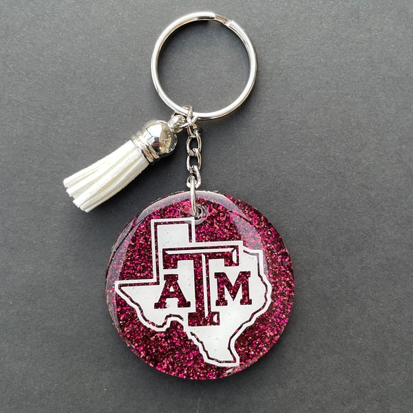 Texas a M Keychain - Etsy