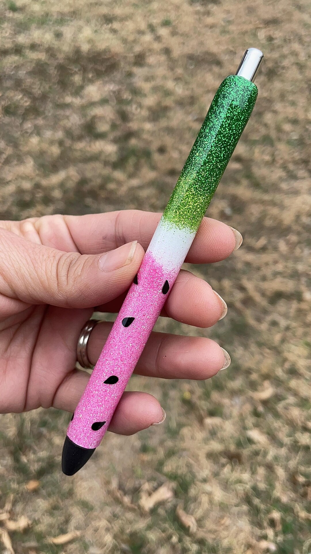 Summer Watermelon Glitter Pens/refillable - Etsy