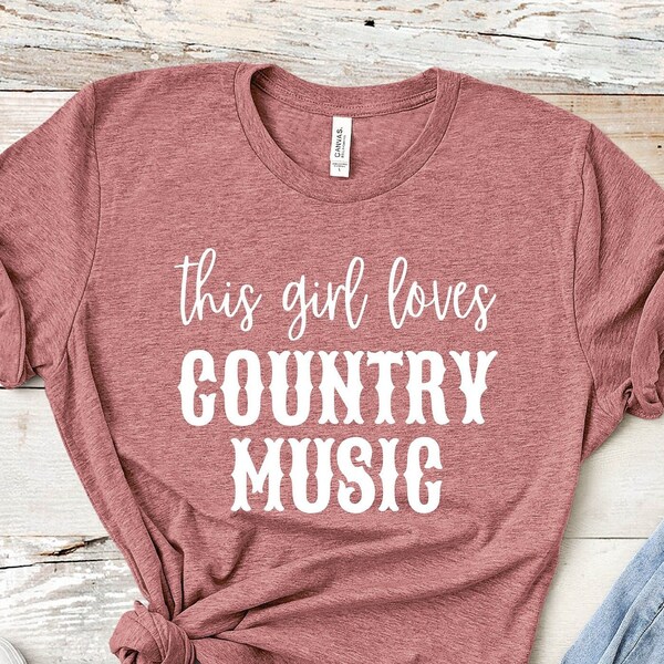 Country Music Shirt - Etsy