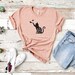 Floral Cat Shirt Floral Cat With Butterfly Shirt Cat and - Etsy