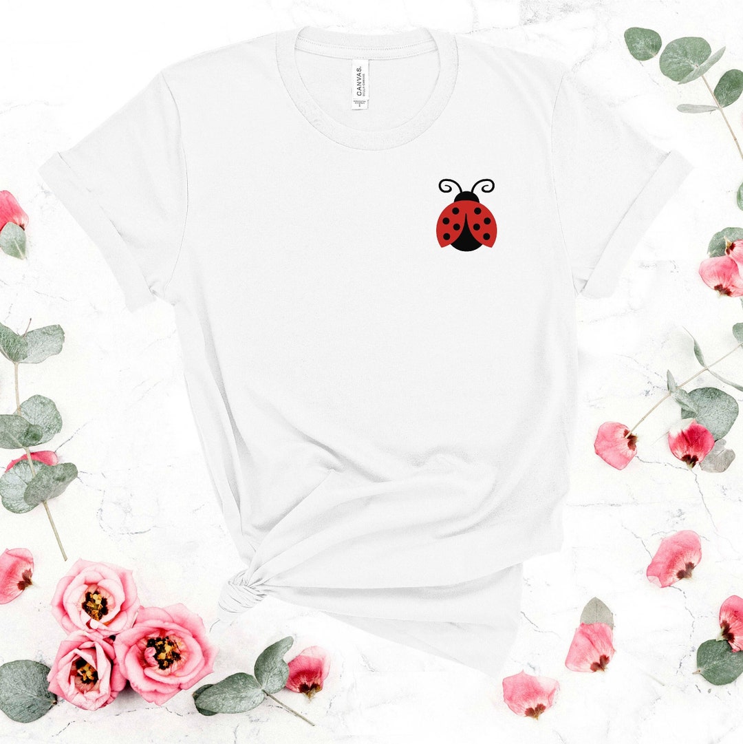 Pocket Ladybug Shirt Ladybug Lover Shirt Cute Ladybug Shirt - Etsy