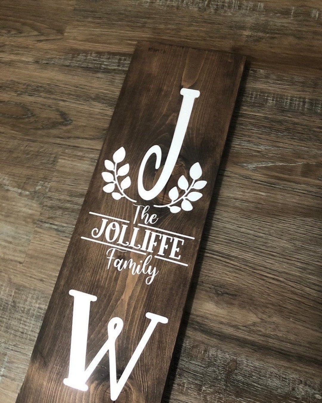 Welcome Sign Vertical Welcome Sign Custom Welcome Sign - Etsy