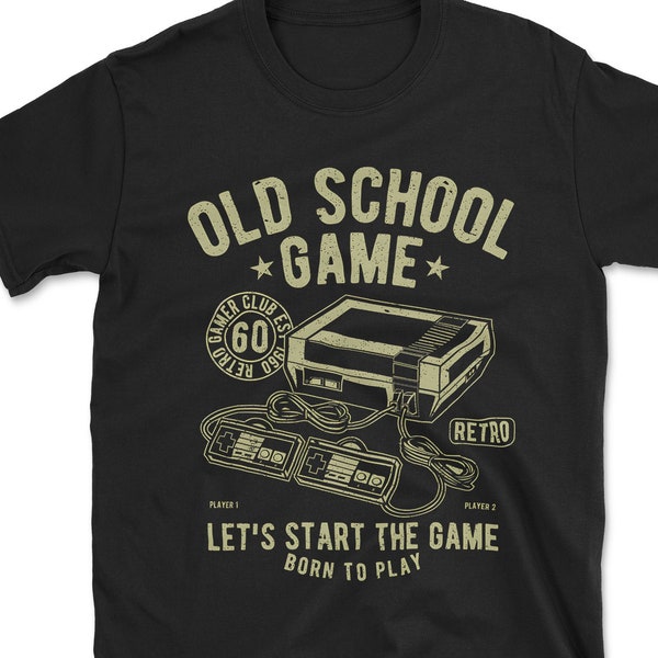 Retro Gaming Shirt - Etsy