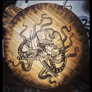 Pirate Shield / Here There Be Monsters - Etsy